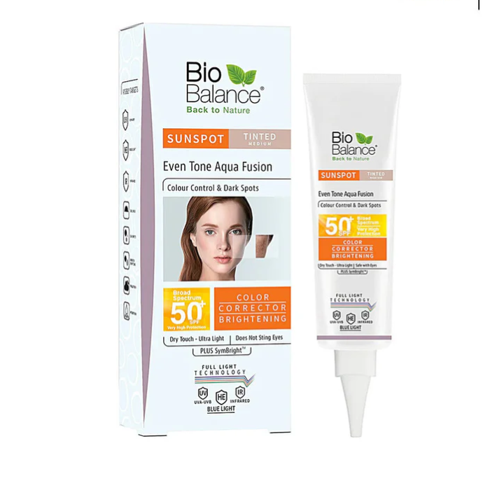 Buy Biobalance Sunspot (SPF50+) Even Tone Aqua Tinted 40ml online at ...