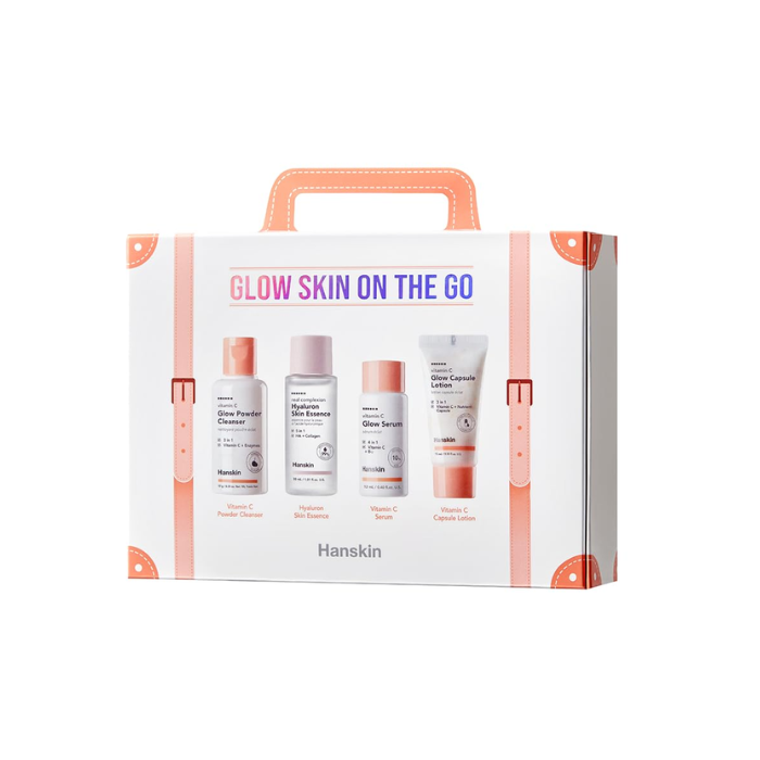 Buy Hanskin Glow Skin On The Go Skincare Set online at best price in ...