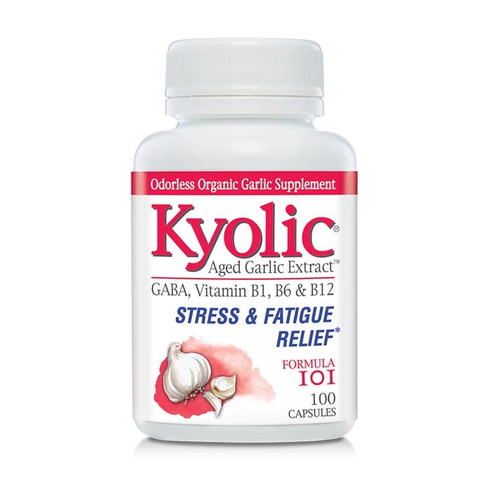Buy Kyolic Formula 101 Stress & Fatigue Relief 100 Capsules online at ...