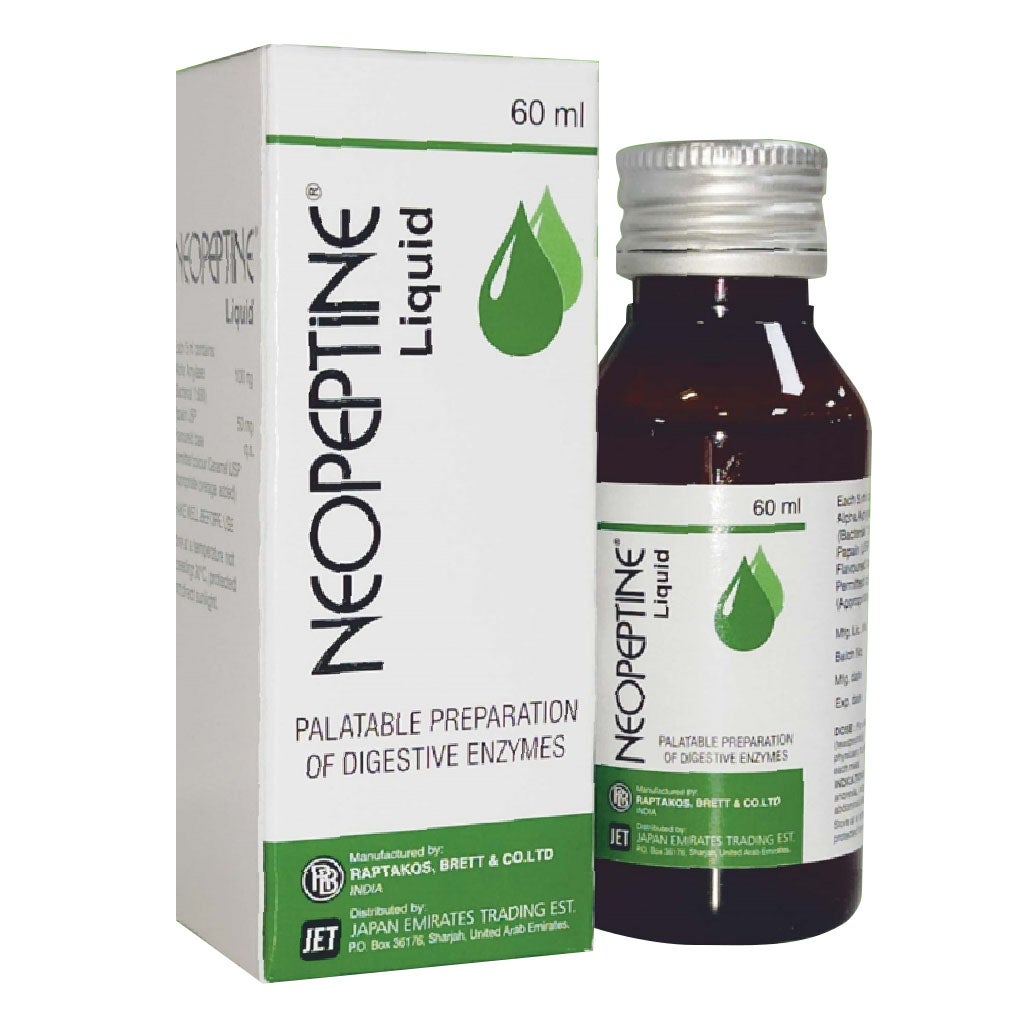 Buy Neopeptine Liquid 60 ml online at best price in the UAE | Life Pharmacy